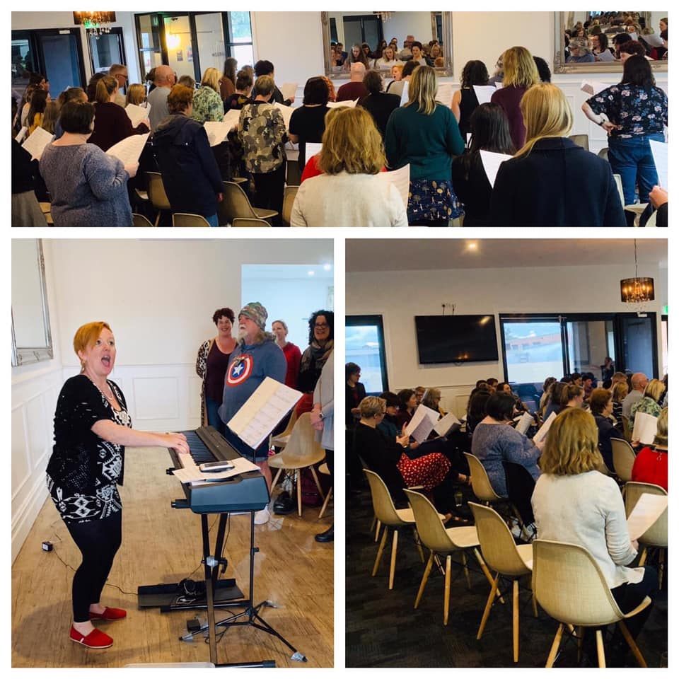 Vicky Jacobs, resident of West Footscray, mum, does music all the time ...